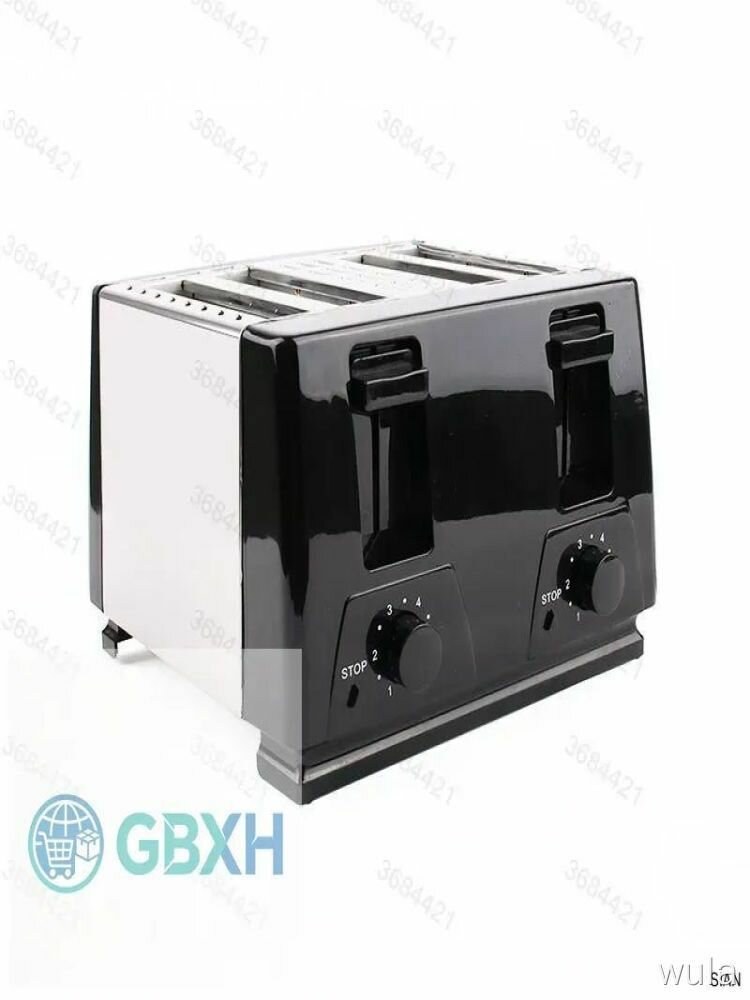 Тостер DPWL-mzm-202607021834-zuhv 1300 Вт тостов - 4, черный