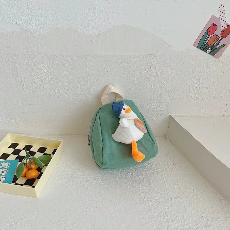 Мультяшный детский рюкзак для детей 1-5 лет, зеленый рюкзак для прогулок