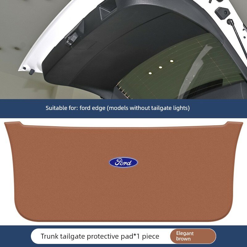 Коврик для багажника Ford Escape коричневого цвета - прочная защита багажника для моделей 2015-2020, влагостойкий