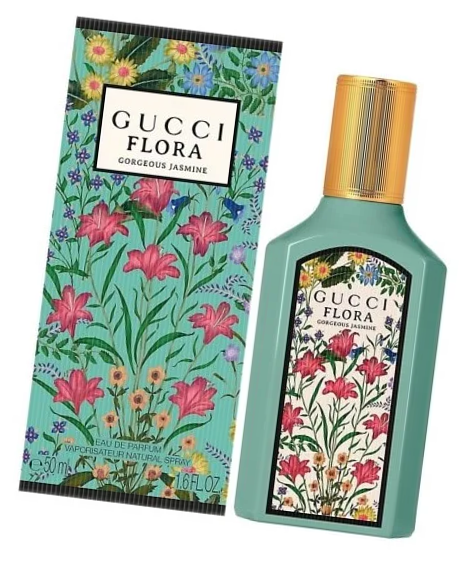 Парфюмерная вода Gucci Flora Gorgeous Jasmine 50 мл для женщин / Жасмин Флора