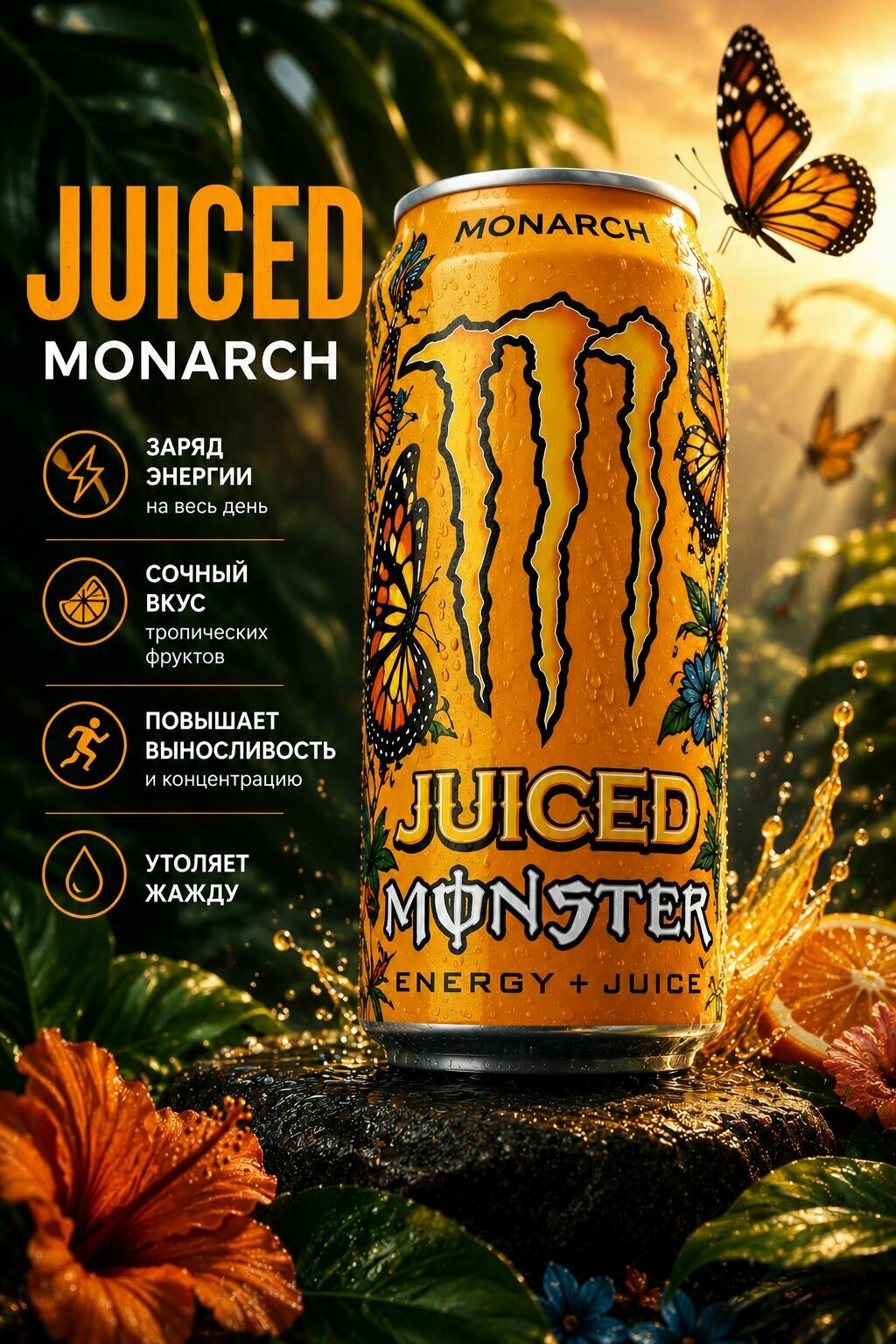 Monster Energy Monarch Juiced