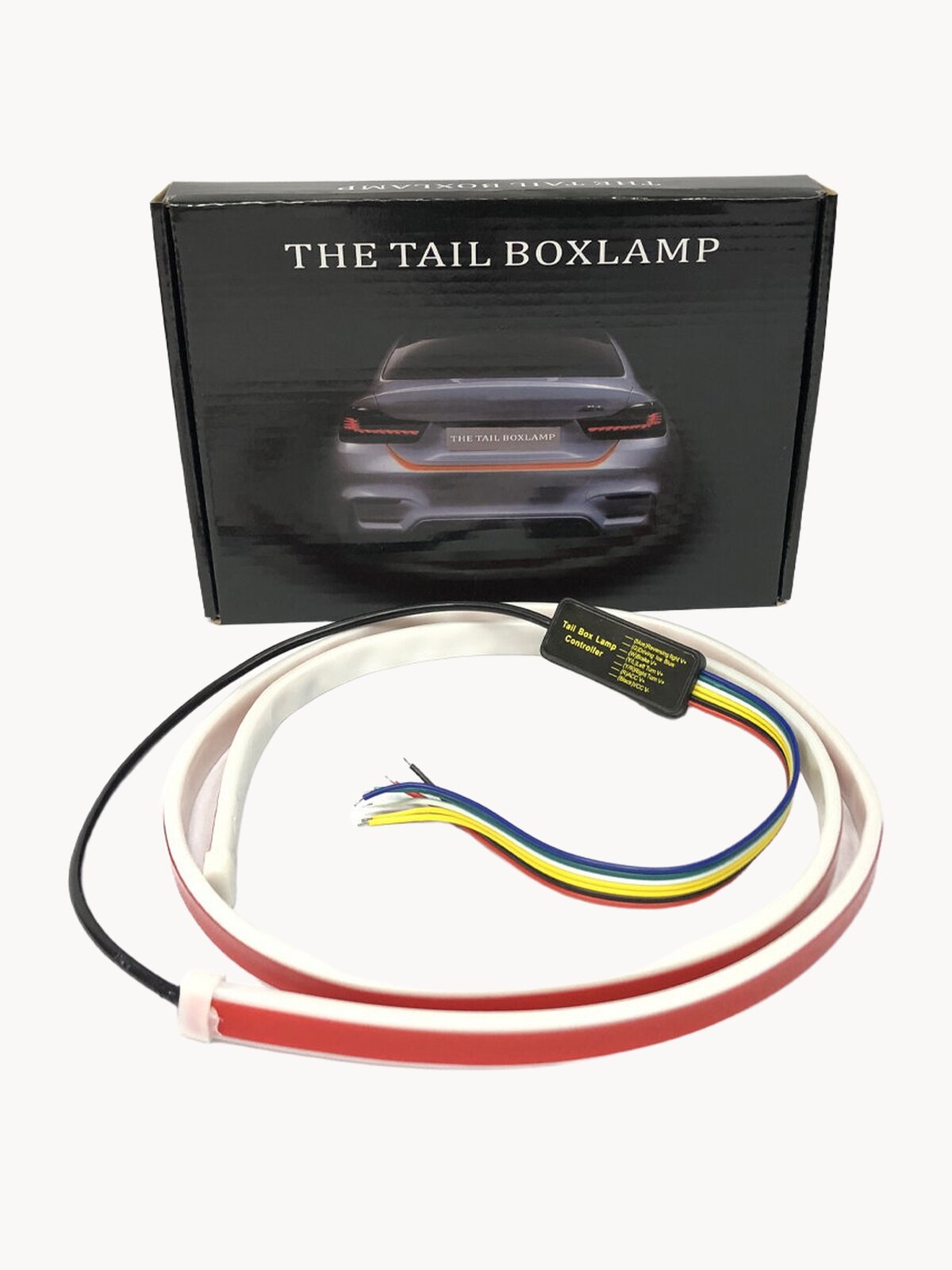 Светодиодная лента для авто BOXLAMP c бегущим поворотником, стоп сигнал, задний ход