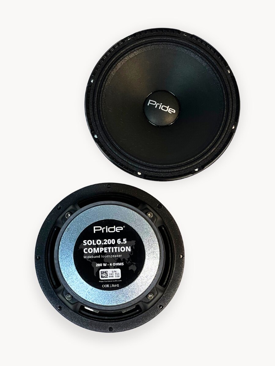 Динамики PRIDE SOLO 200 6.5 COMPETITION