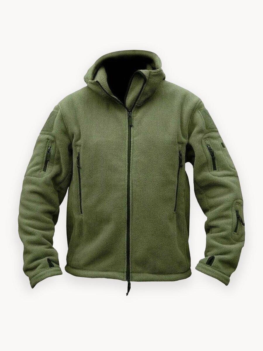 Усиленная Флисовая Тактическая Куртка Для Холодной Погоды