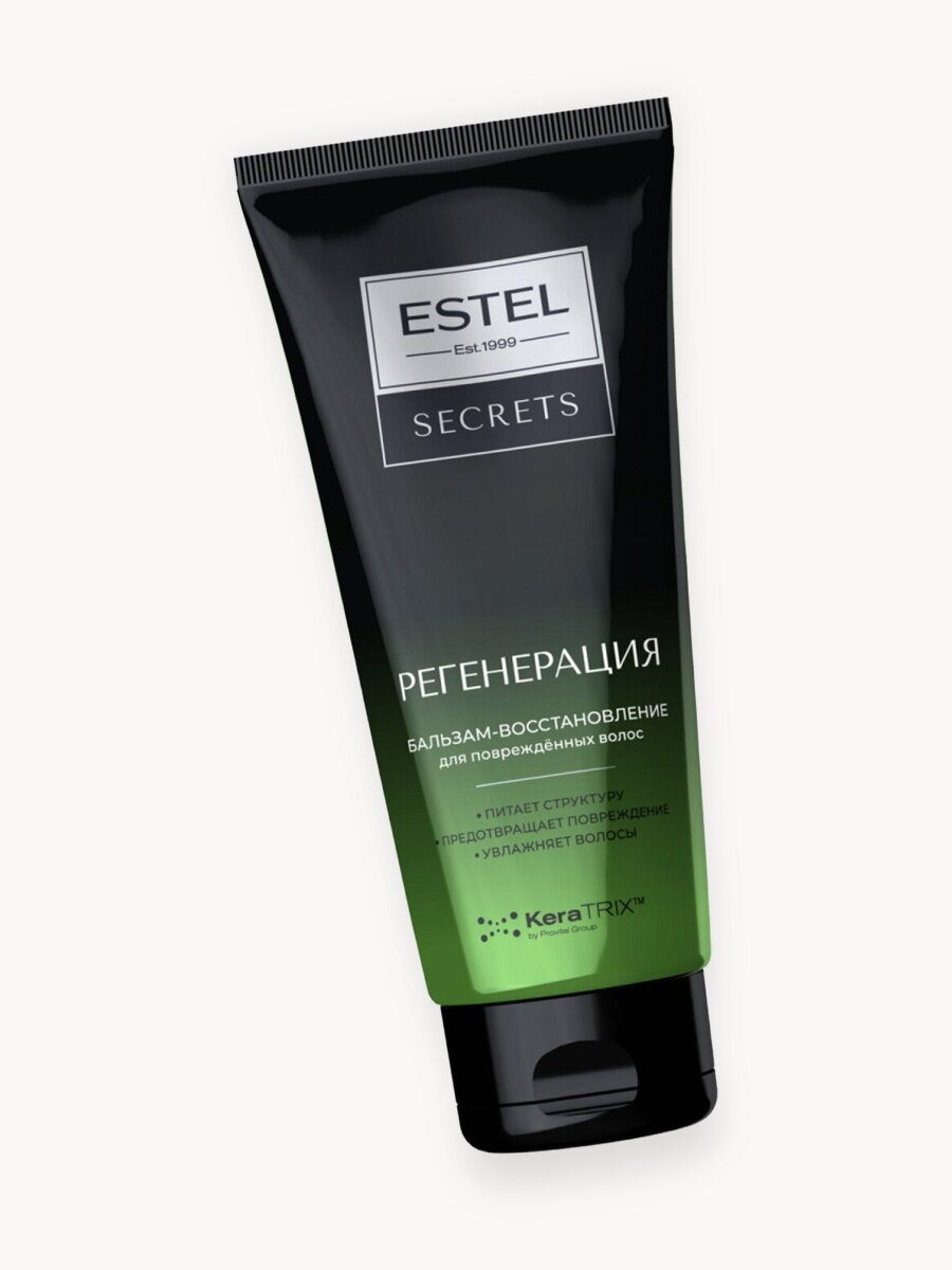 Бальзам для поврежденных волос регенерация с кератином ESTEL Secrets восстанавливающий 200 мл