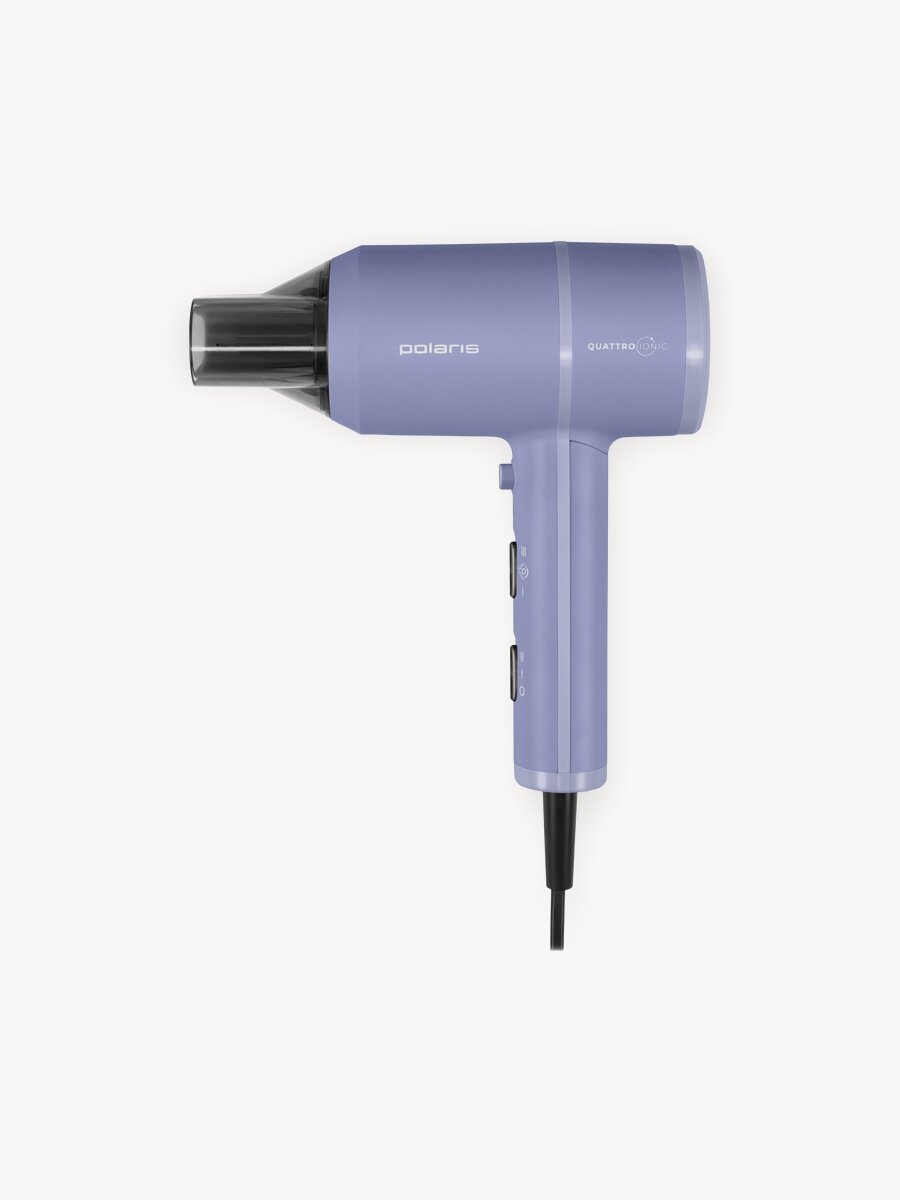 Фен для волос Polaris PHD 2044Ti Quattro Ionic профессиональный, Лавандовый