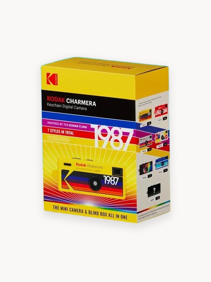 Цифровая камера Kodak Charmera, мини, тайная упаковка, USB-C