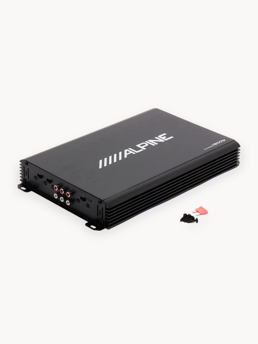 Автомобильный усилитель Alpine 1800W 418 4 канала Car Audio Amplifier