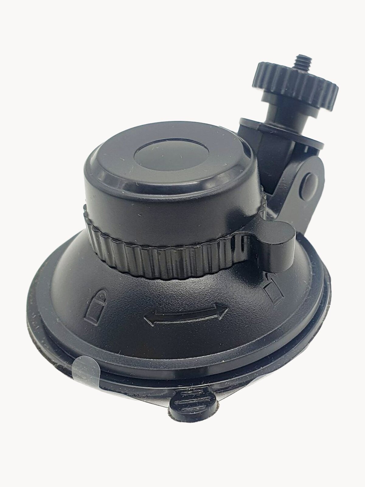 Держатель для видеорегистратора с креплением на винт, диаметром 4мм, высота 4 мм, диаметр присоски: 55 мм