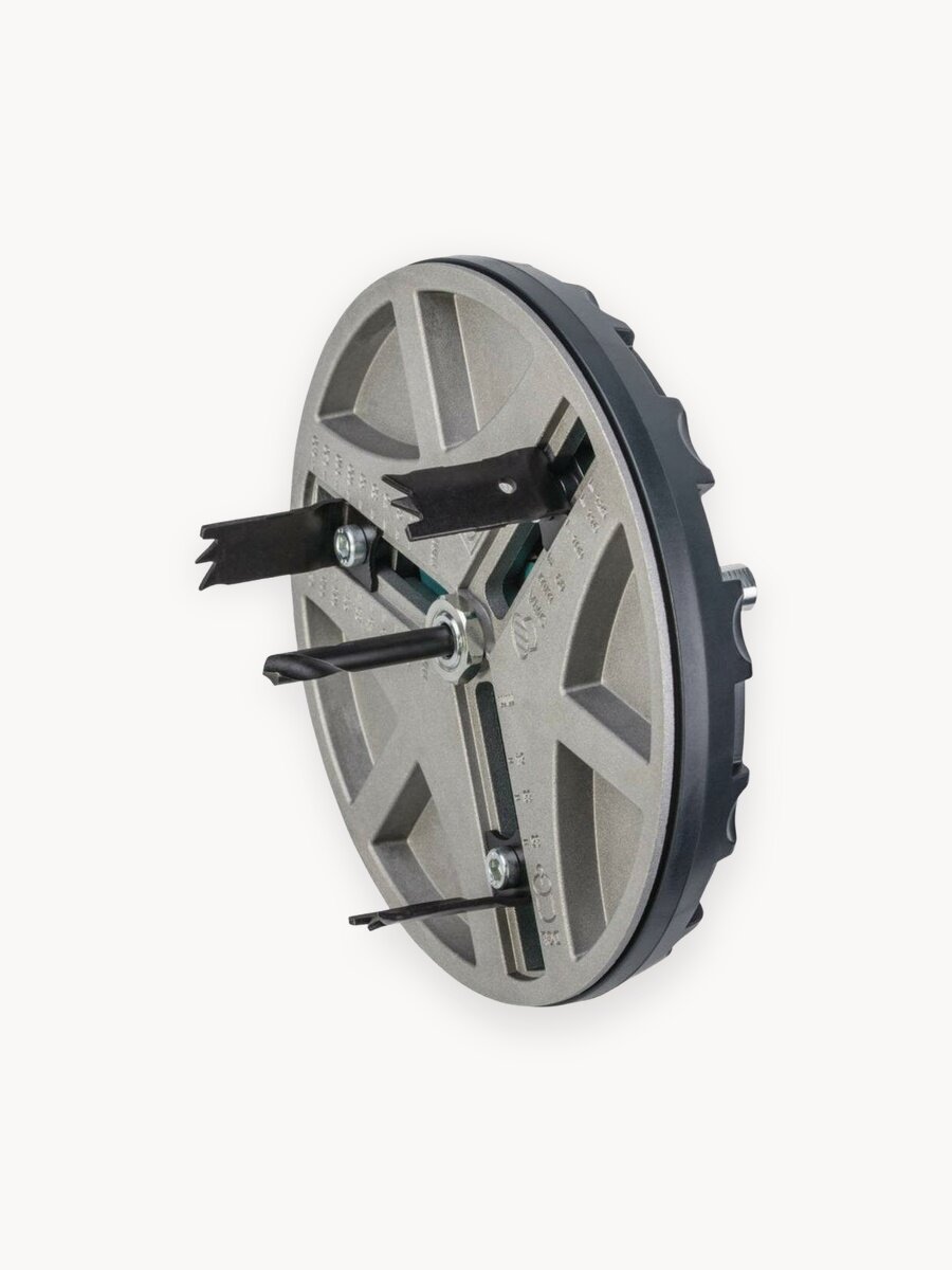 Коронка MAT-GROUP, регулируемая, биметаллическая, для дерева и гипсокартона, 50 - 130 мм