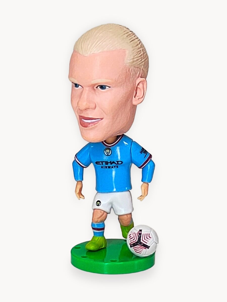 Игрушки фигурки футболиста коллекционные Холанд Холанн МанСити Haaland ManCity