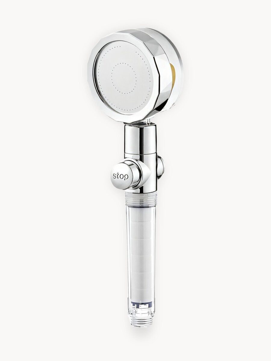 Лейка для душа с вентилятором и фильтром экономичная тропический душ