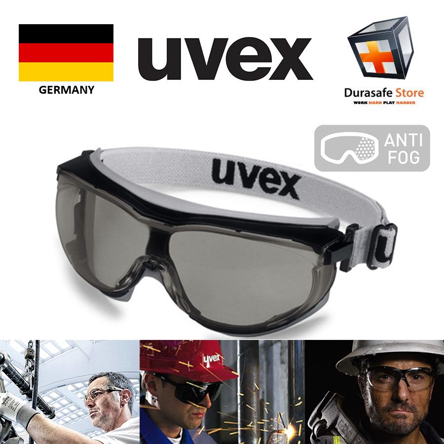 Uvex Очки защитные, цвет: Серый, 1 шт.