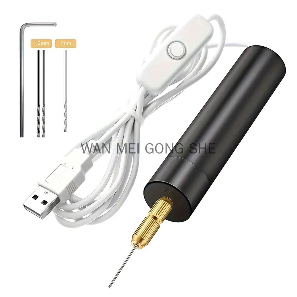 Комплект Мини-Электрической USB-Дрели С Враща