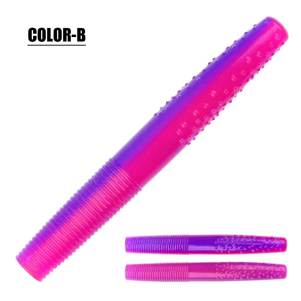 Spinpoler Червь Сенко 7 см, набор из 14 штук Color-B