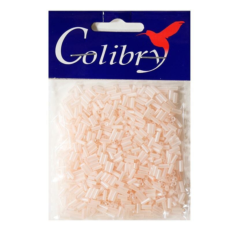 Бисер стеклярус Colibry 20 г, 2 шт, (118S)