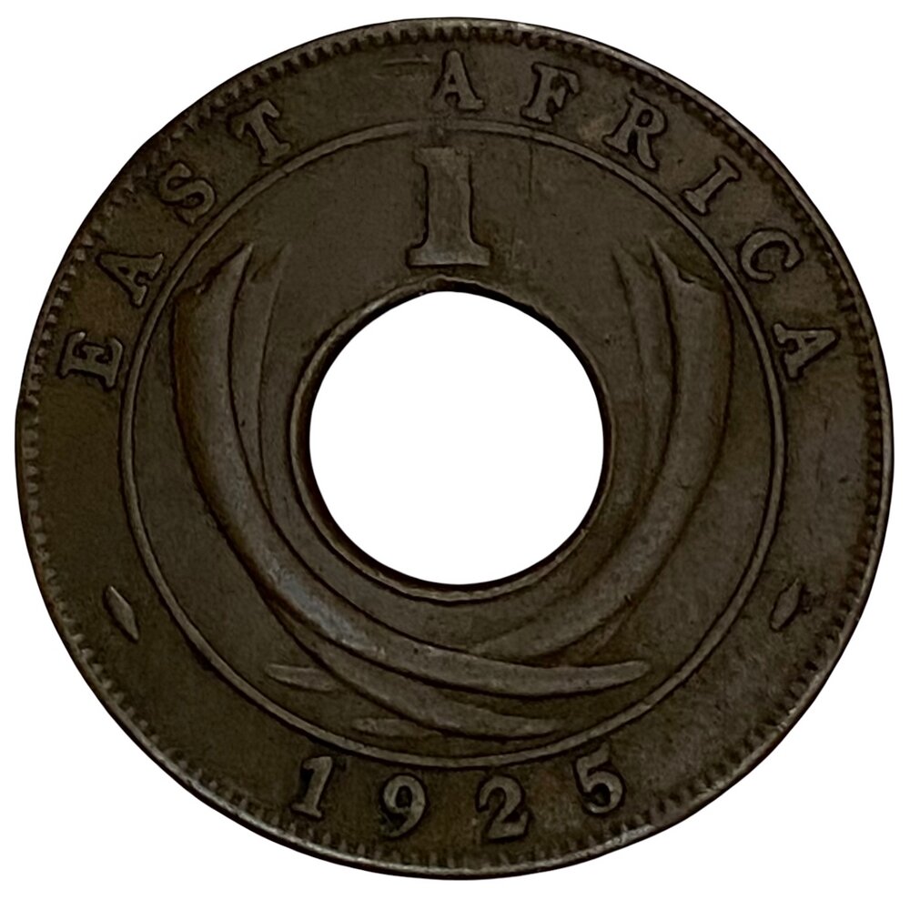 Восточная Африка 1 цент 1925 г. (KN)