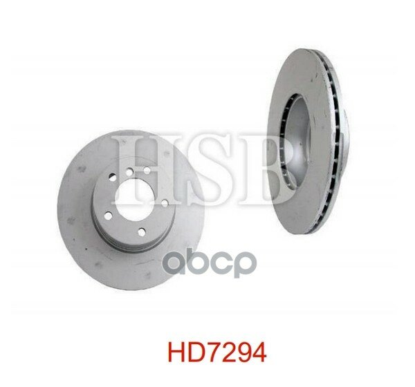 Диск тормозной передний BMW: 3 (E90) 05-, 3 Touring (E91) 05-, X1 (E84) 09- HSB арт. HD7294