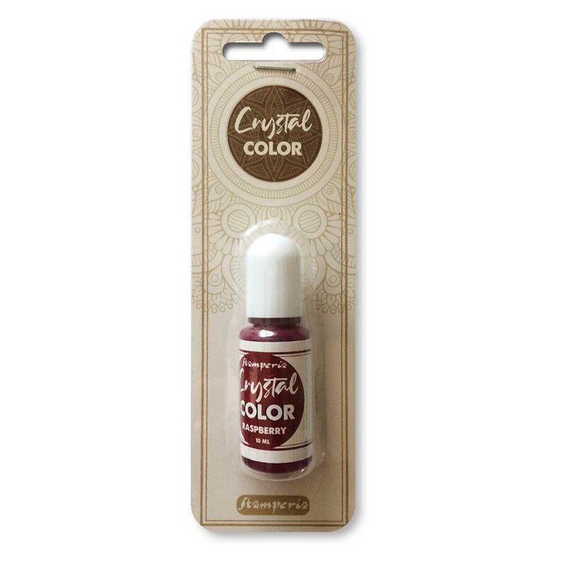 Краска акриловая Crystal Color 096 Темно-малиновый 10 мл STAMPERIA KACY08