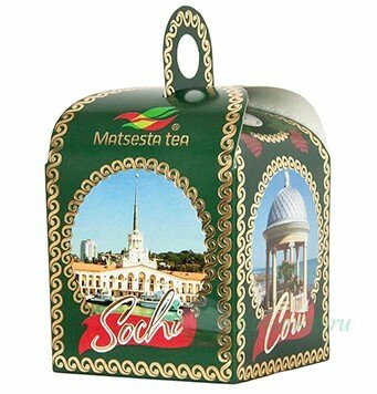 "Мацеста чай" зеленый с мятой "Сочи" высший сорт 50гр