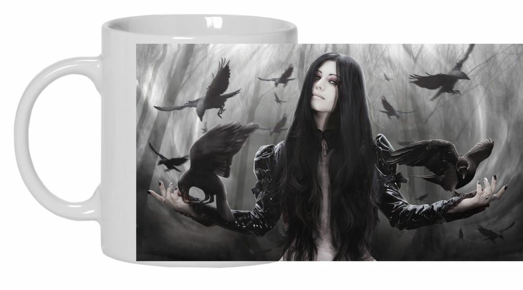 Кружка Готика, Gothic №8, Кружка-хамелион