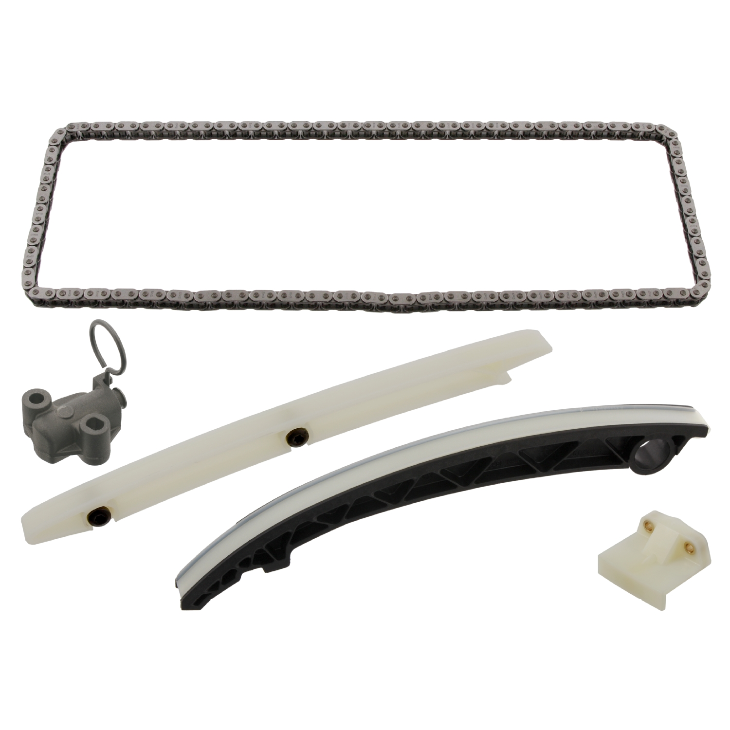 SWAG 99134162 (0637241 / 0637241S2 / 55562234) комплект цепи грм Opel (Опель) Astra (Астра) h 1.4 04 неразъемная