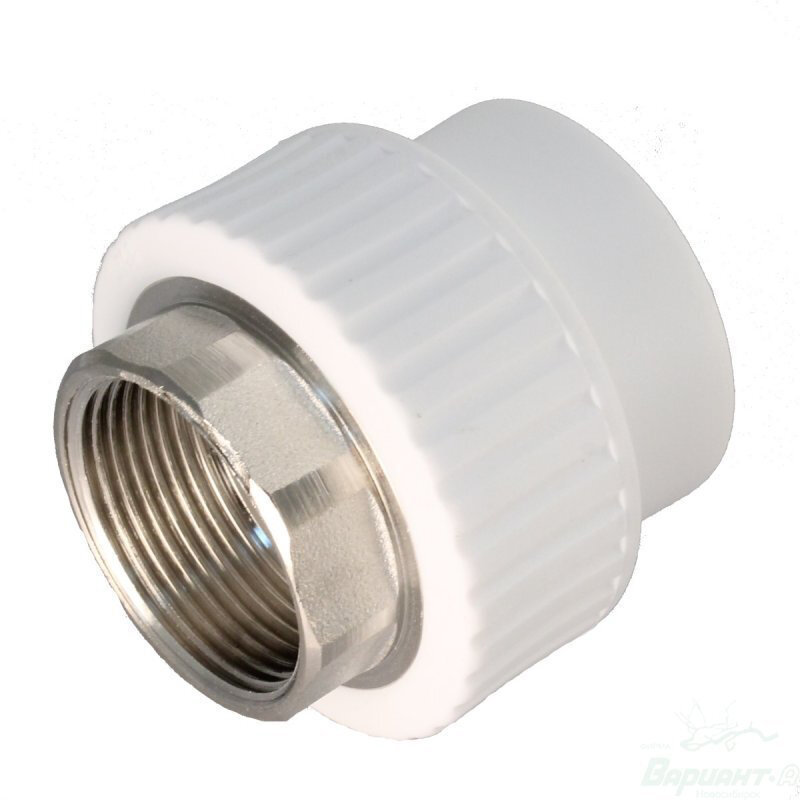 Муфта ПП TEBO полипропилен комбинированная 40 мм 1" НР