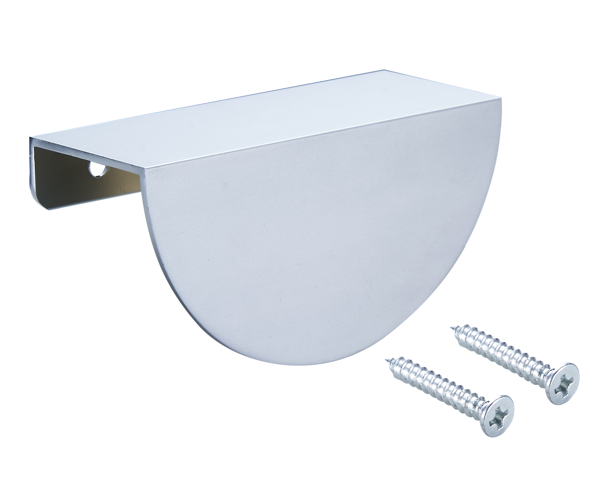 Мебельные ручки накладные 8804-64-SCHR 64MM | матовый хром (комплект 2 штуки)