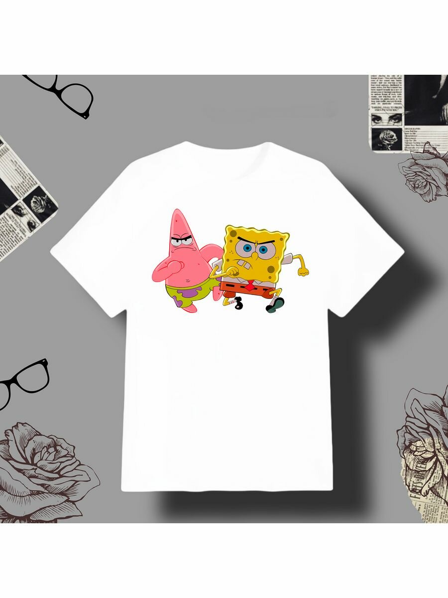 Футболка спанч боб