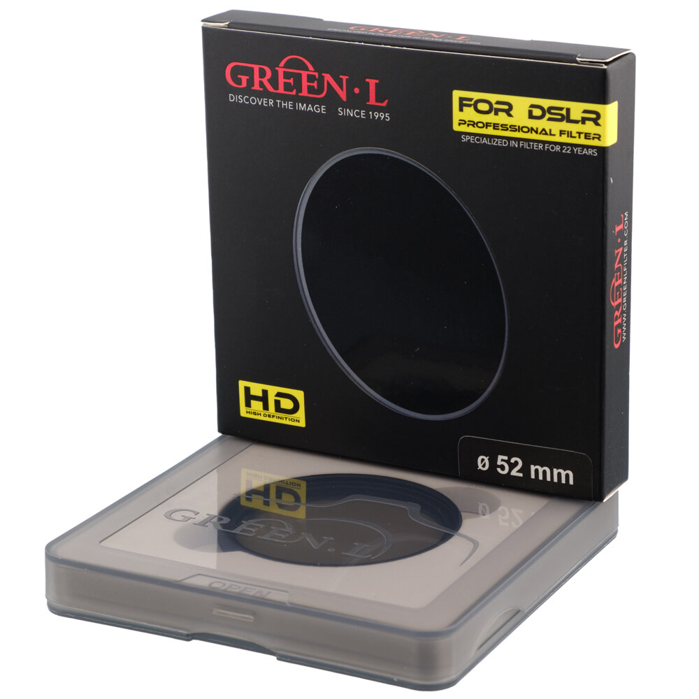 Светофильтр Green-L поляризационный (HD Slim CPL) - 52mm