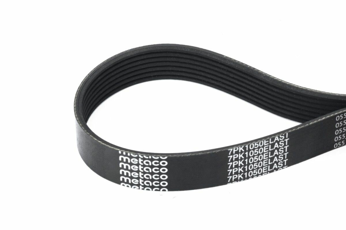 Ремень генератора эластичный для Рено, Ниссан с моторами Н4М с кондиционером Metaco