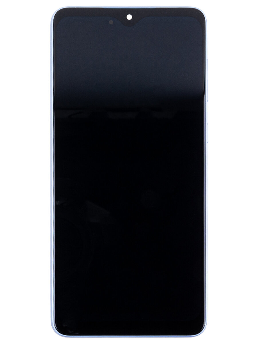 Дисплей для Samsung A336B Galaxy A33 5G модуль с рамкой и тачскрином (голубой) - (OLED)