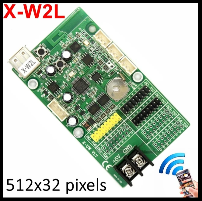 Контролер для бегущей строки X-W2L (WIFI + USB)