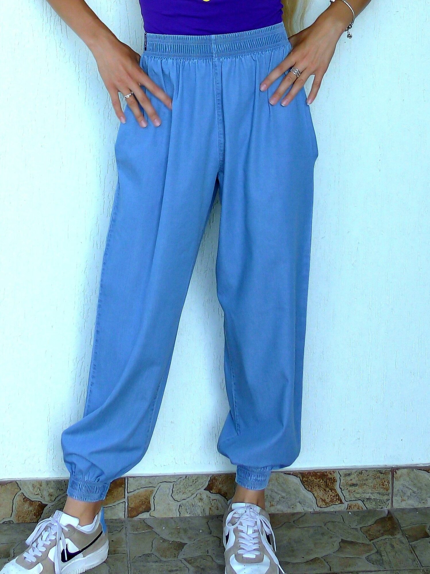 Джинсы карго Джинсы женские джоггеры Alexkonon's 218 COMFORT 