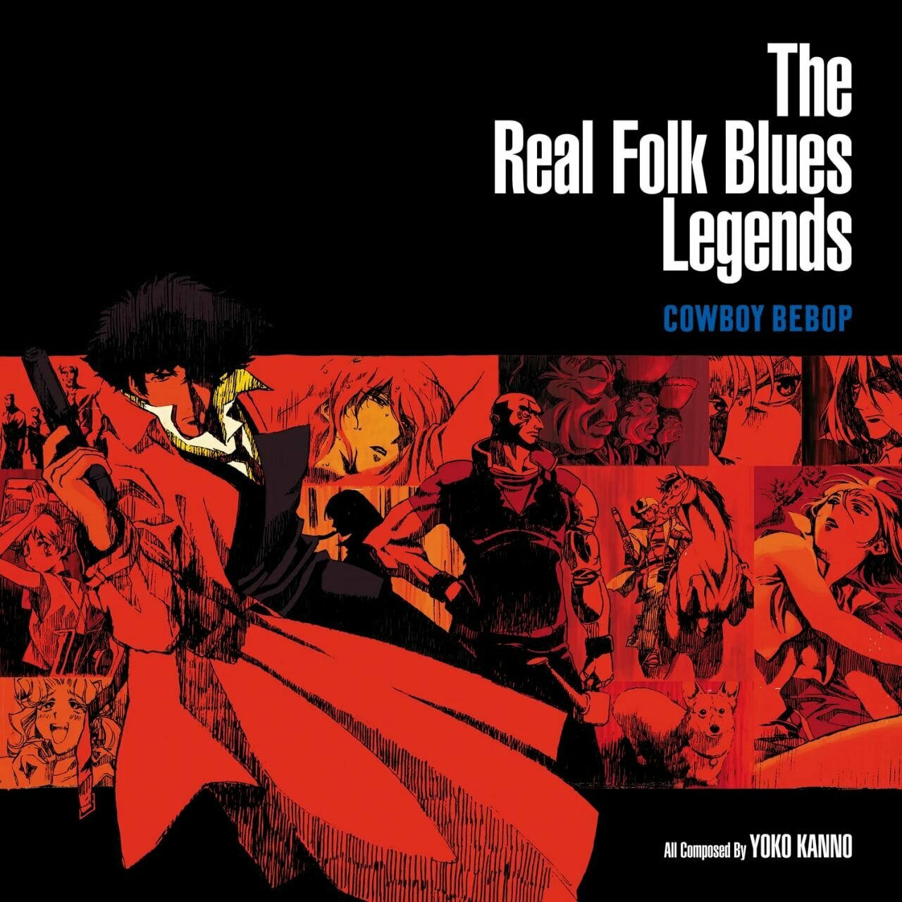 Виниловая пластинка OST "Cowboy Bebop: Folk Blues Legends" By Seatbelts. Coloured Lp