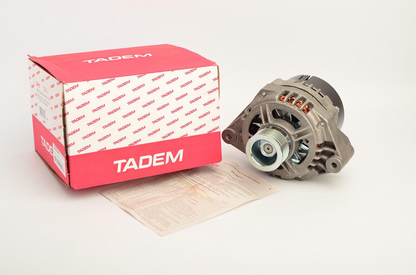 Генератор 2108-15, Приора дв. с ЭСУД 14В 90А 9402.3701000 тадем (КЗАТЭ)