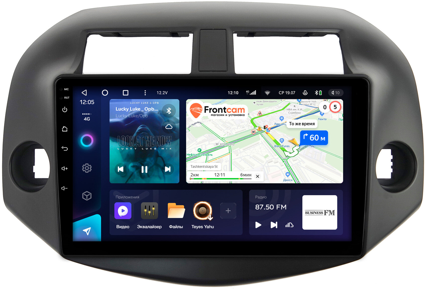 Штатная магнитола Toyota RAV4 3 (XA30) 2005-2016 Teyes CC3 4/32 10" RM-1001 Android 10 (4G-SIM, DSP, QLed)