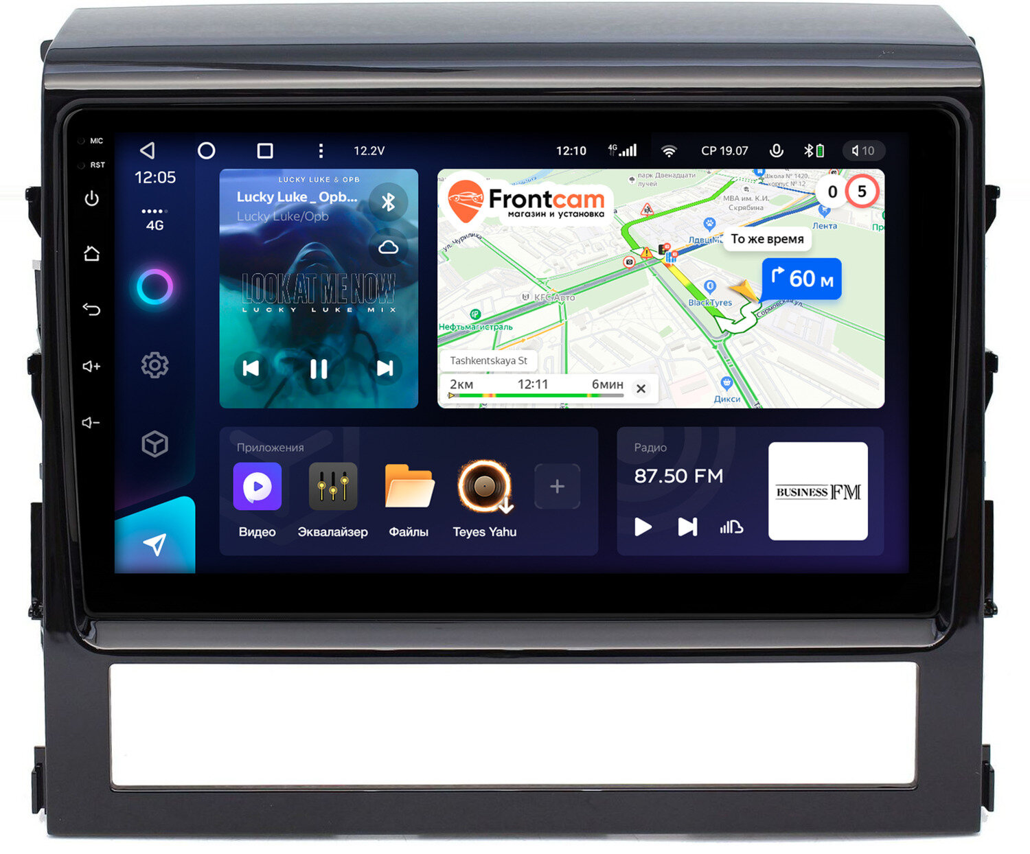 Штатная магнитола Toyota Land Cruiser 200 2015-2021 (авто без надписи JBL Synthesis) Teyes CC3 4/32 9" RM-9047 Android 10 (4G-SIM, DSP, QLed)