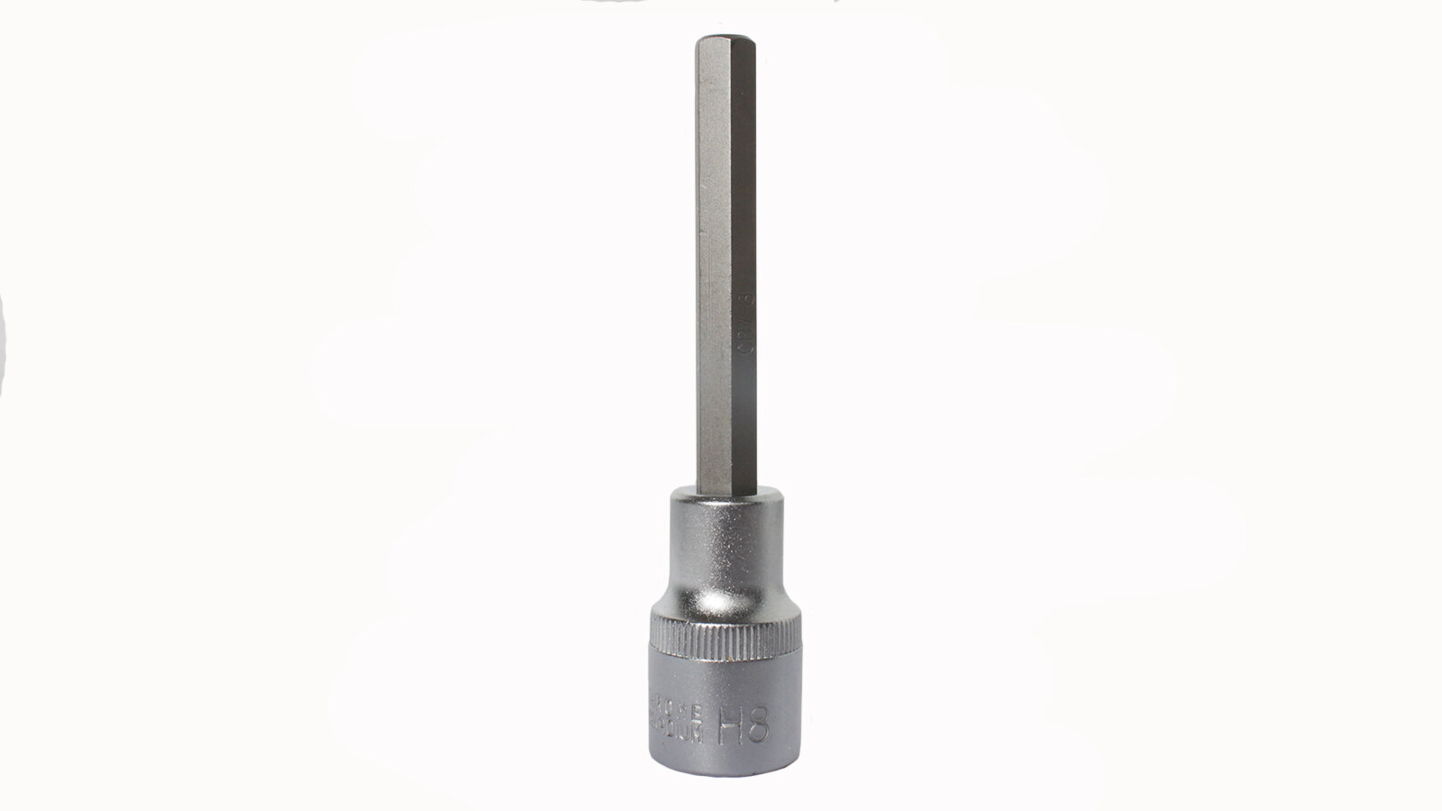 Головка с шестигранником АвтоDело hex 1/2 H8 мм L-100 мм, хромованадиевая сталь