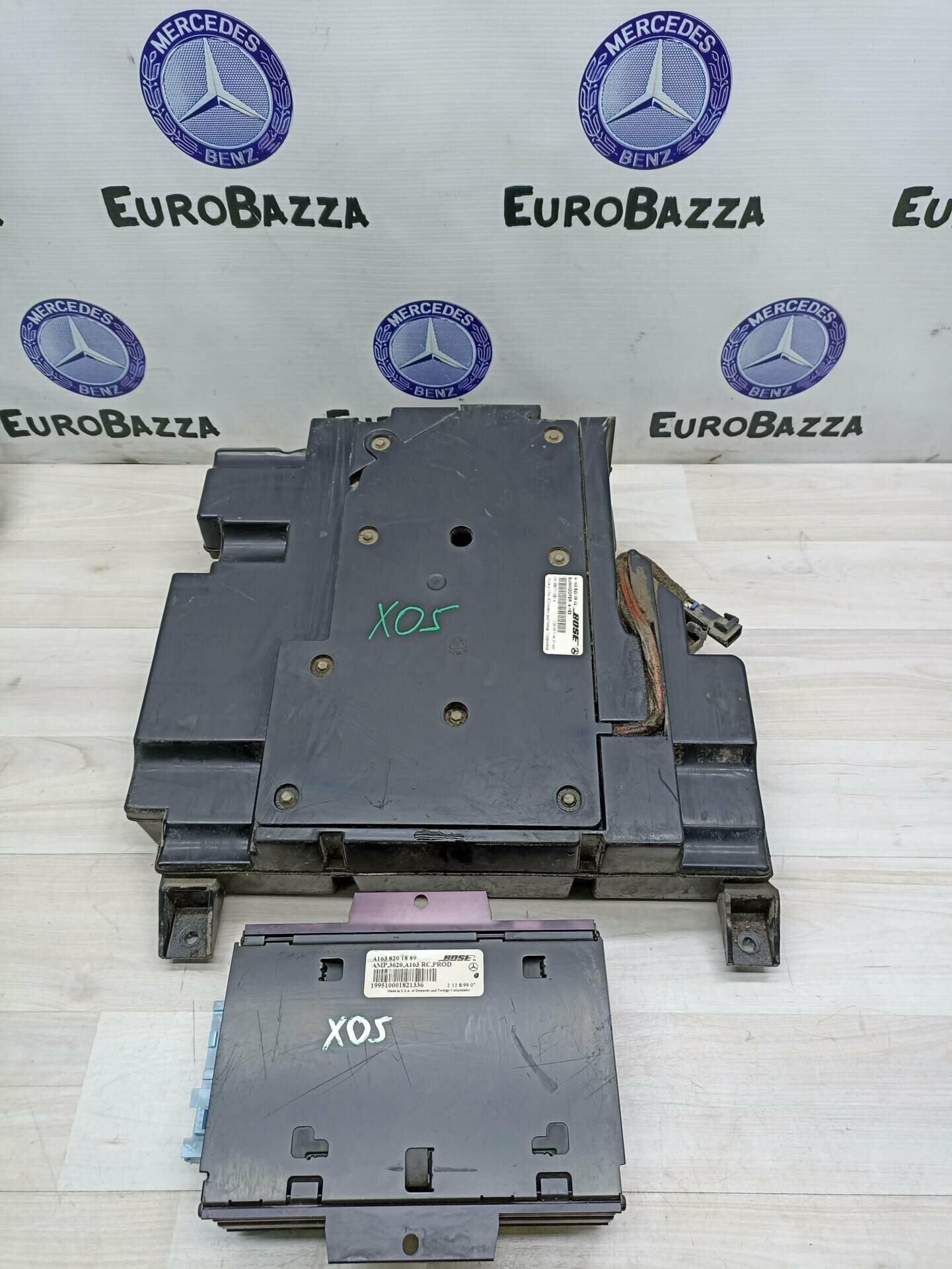Сабвуфер BOSE с усилителем Mercedes W163 A1638200902