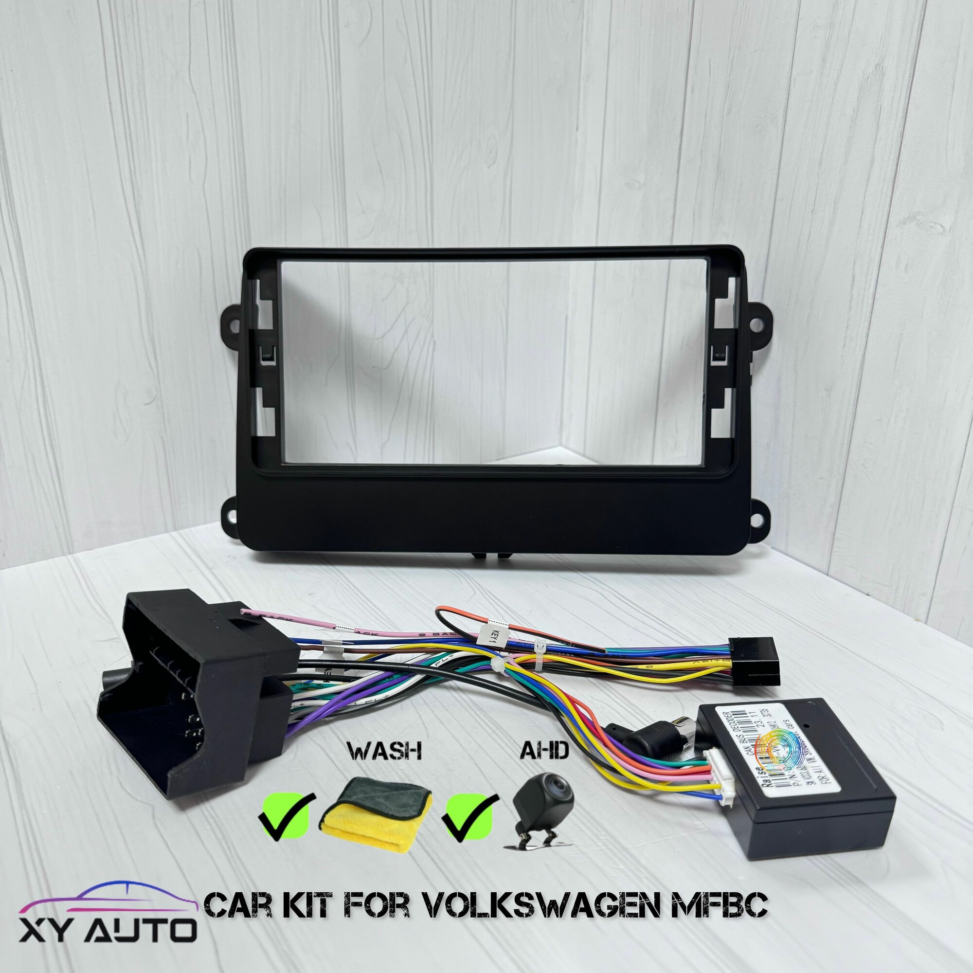 Рамка с комплектом проводов для установки дисплеев MFBc типа в Volkswagen (универсальная)