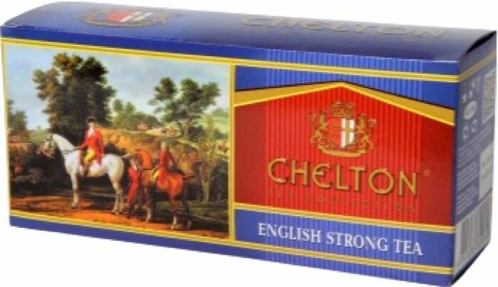CHELTON чай черный Английский Крепкий 25 пакетиков
