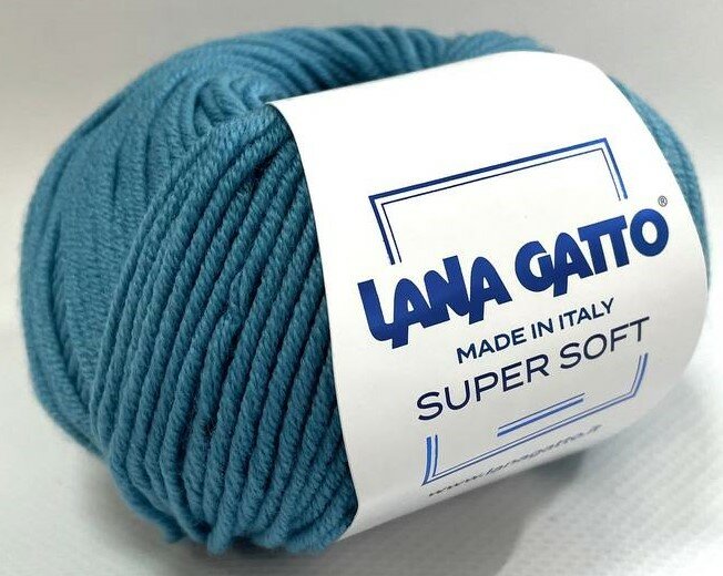 Пряжа Super soft - 14607 т. бирюзовый