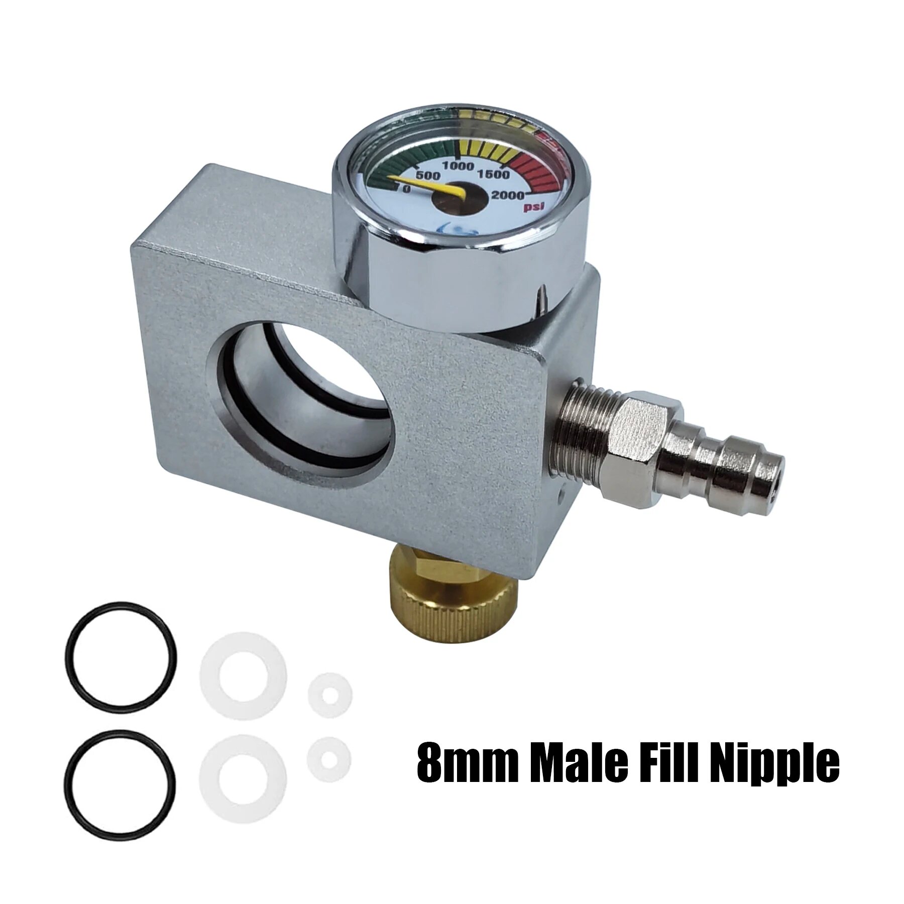 Адаптер для заправки CO2 Terra DUO Art 8mm QD Male