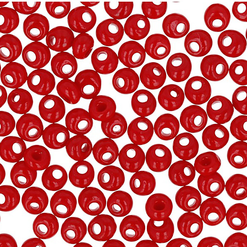 Бисер TOHO Magatama, размер 3мм, цвет #45 (Непрозрачный, красный перец), 10 грамм
