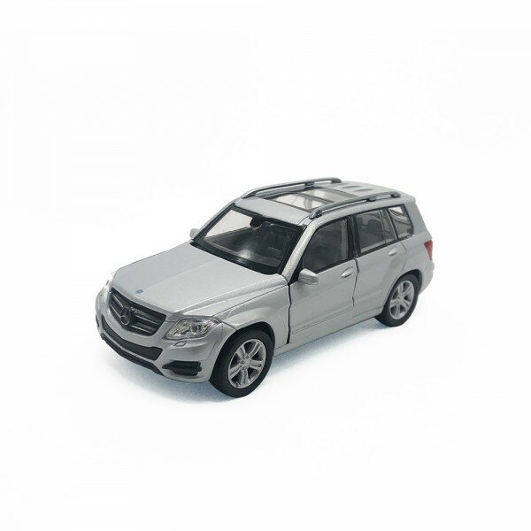Машинка Welly Mercedes-Benz GLK, серебристый, арт.43684W