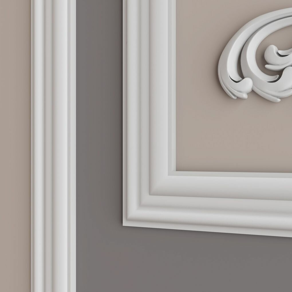 Молдинг Ultrawood U 0008 2.00 под покраску 2000 х 44 х 12 мм