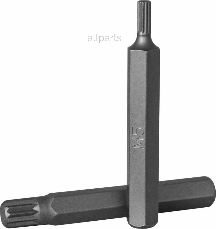 JONNESWAY D10M75M08A Бита 47080 10 мм DR SPLINE, М8, 75 мм