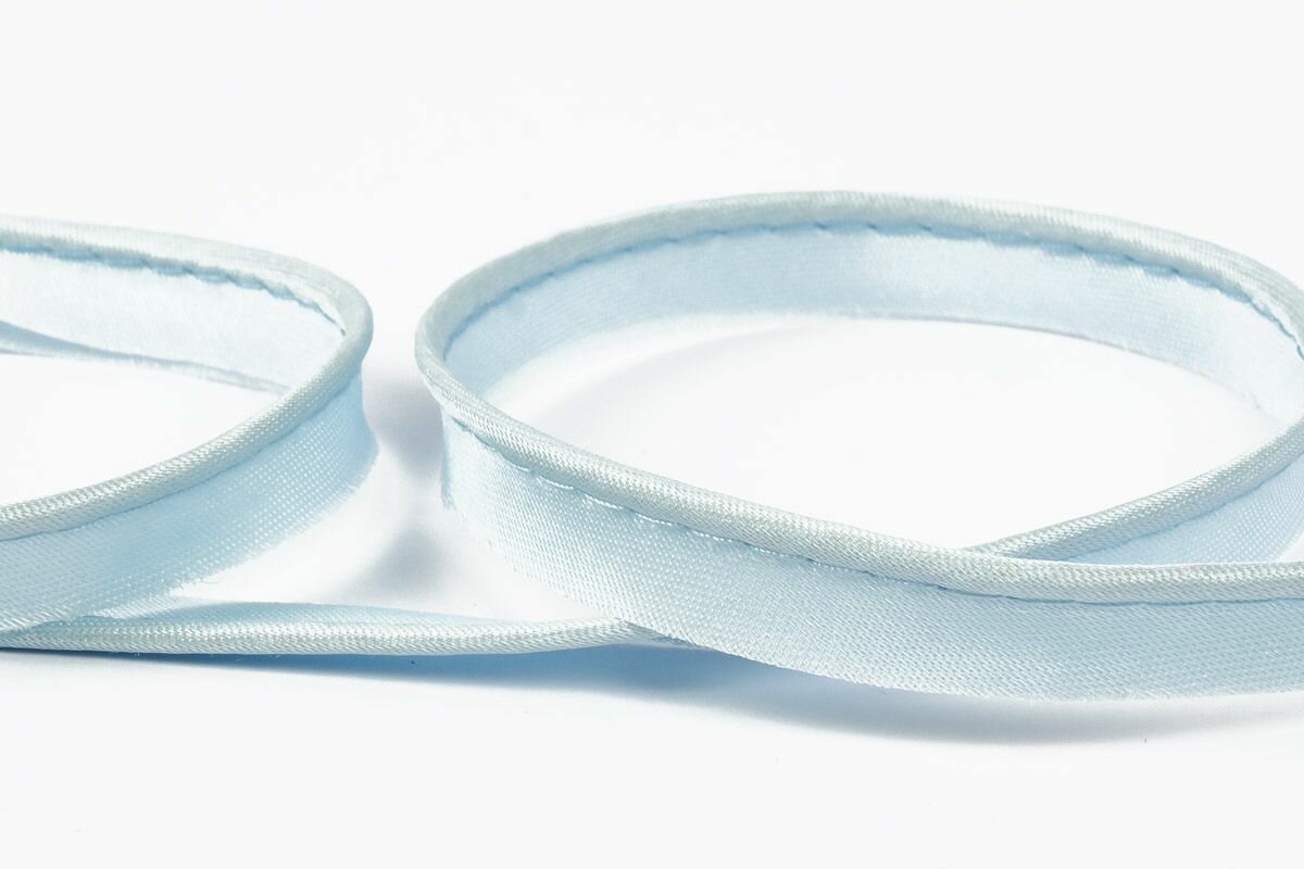 Кант атласный "Gamma" GA-10P 10 мм 65 м 2.5 м №040 бл. голубой