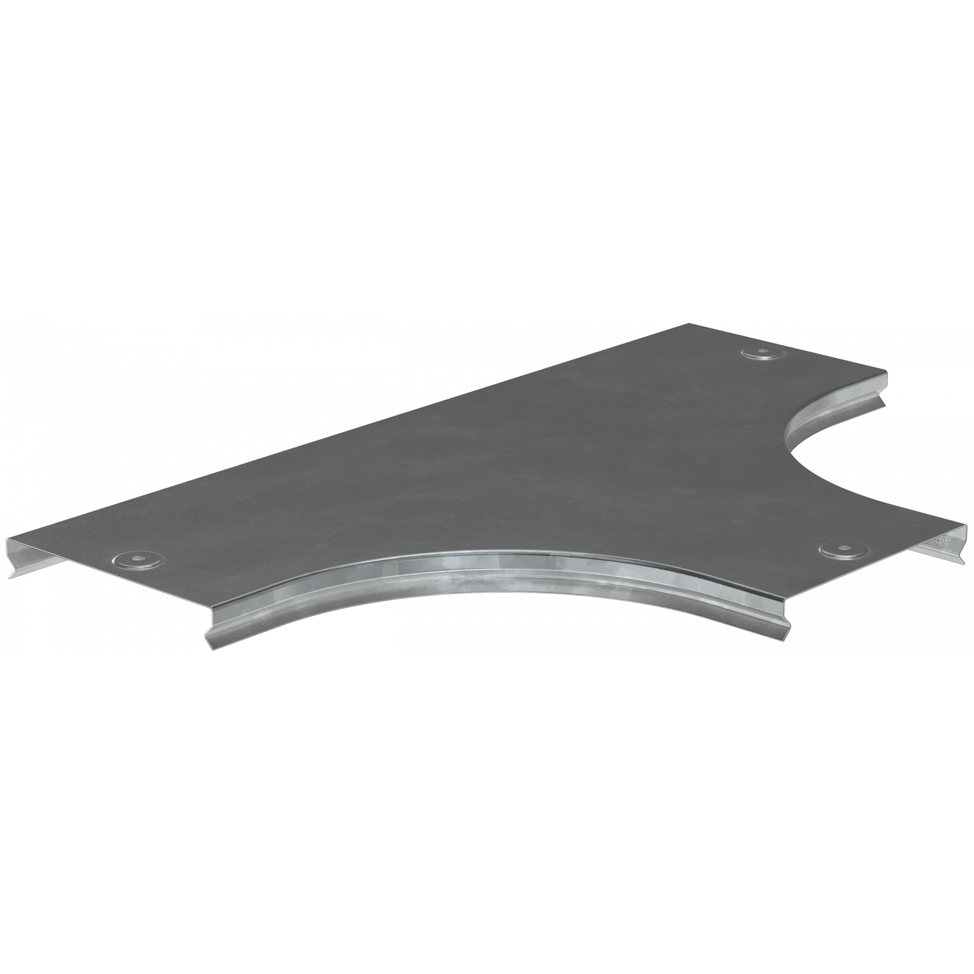 Крышка разветвителя Т-образного плавного 300мм HDZ, IEK CRT01D-0-300-08-HDZ (1 шт.)